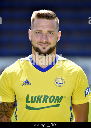 FC Fastav Zlin, Czech soccer league season 2015/2016. Top row from left ...
