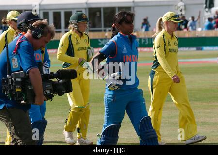Harmanpreet Kaur (R), India women's cricket captain poses for a photo ...