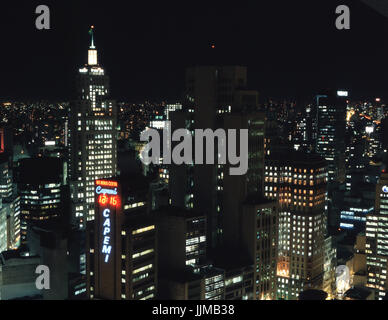Banespa Building, Martinelli, Vale do Anhangabaú, São Paulo, Brazil ...