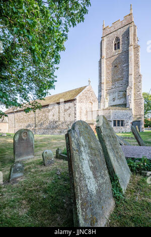 Gravestones. Church of St. Mary Holme Cultram. Abbeytown, Cumbria ...