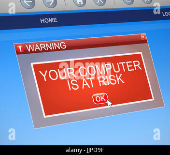 3d Illustration depicting a computer dialog box with a submit comment ...