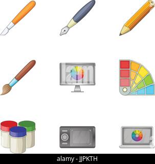 Business tools RGB color icons set Stock Vector Image & Art - Alamy
