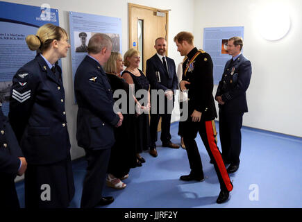 Prince Harry officially opens the Aidan MacCarthy Medical Treatment ...