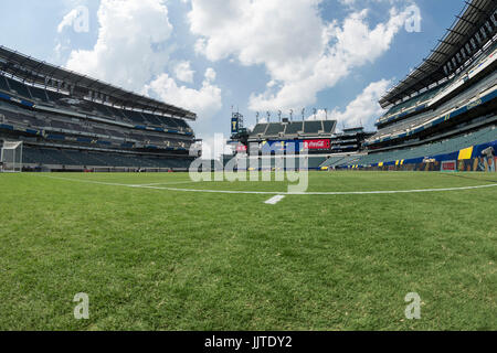 PHILADELPHIA, PA - JULY 19: A general view of the Penn Shield ...