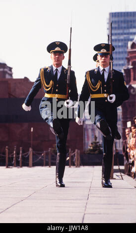 Guards of the elite Red Guard in front of the entrance gate of the ...