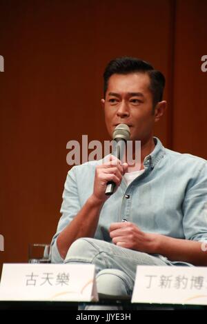 Hongkong, China. 20th July, 2017. Louis Koo attends a sharing ...