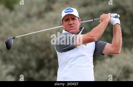 Australia's Scott Hend tees off the 4th during day three of The Open ...