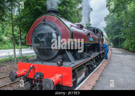 Steam Engine Lakeside and Haverthwaite Railway Lake District Stock ...