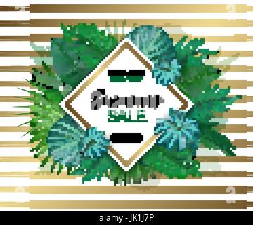 Summer Sale concept Background. Vector Illustration EPS10 Stock Vector ...