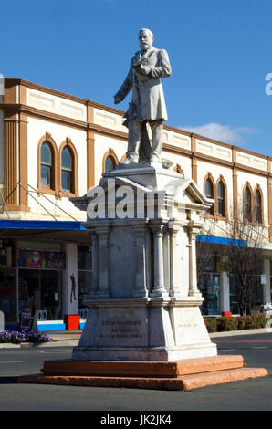 Statue Thomas Joseph Byrnes Premier of Queensland Warwick Queensland ...