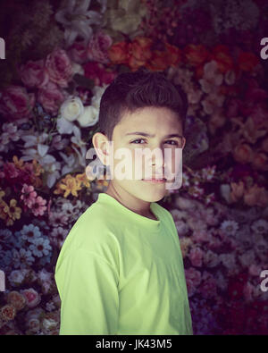 Handsome hispanic boy Stock Photo - Alamy