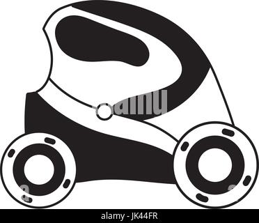 contour futuristic car with modern elements design Stock Vector Image ...