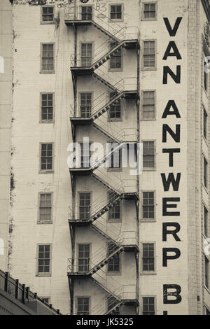 USA, Alabama, Mobile, Van Antwerp Building detail, first skyscraper in ...