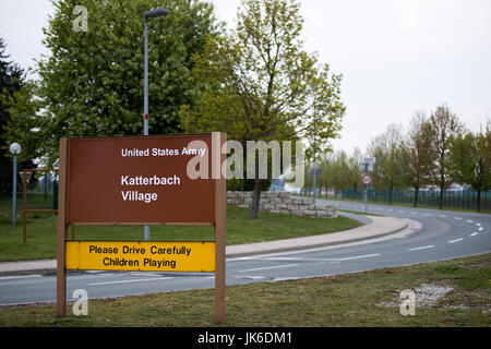 Ansbach, Germany. 27th Apr, 2017. The grounds of the helicopter base of ...