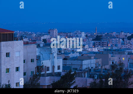 Jordan, Irbid, city overview, dawn Stock Photo - Alamy