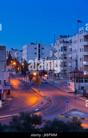 Jordan, Irbid, city overview, dawn Stock Photo - Alamy