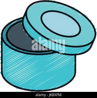 carton box in circle shape icon Stock Vector Image & Art - Alamy