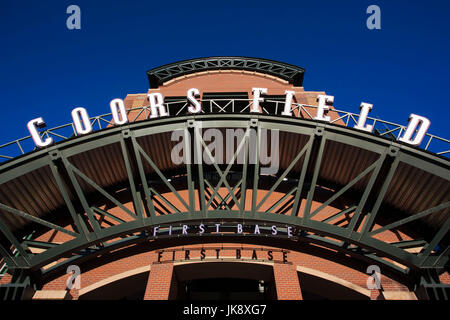 USA, Colorado, Denver, Coors Field, Baseball Stadium Stock Photo - Alamy