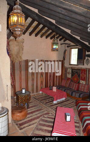 Moroccan tea rooms Stock Photo - Alamy