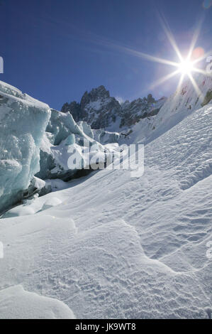Grotte de Glace, Mer de Glace and Montenvers, Chamonix Mont-Blanc ...