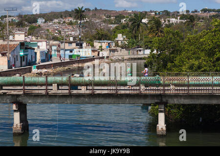 Cuba, Matanzas Province, Matanzas, Puente de la Concordia bridge Stock ...
