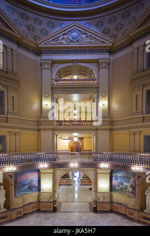 Topeka Kansas Capitol Building Interior Stock Photo - Alamy