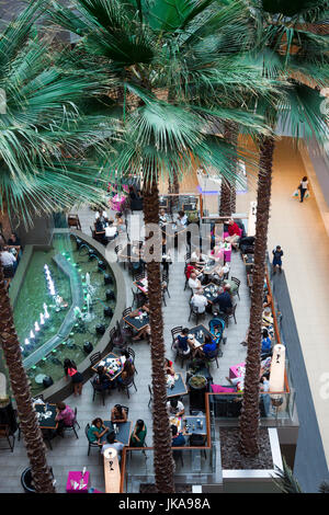 Chile, Santiago, Interior of the Costanera Center shopping mall Stock ...