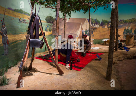 USA, Virginia, Petersburg, Pamplin Historical Park and Museum of the ...