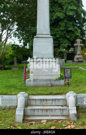 Confederate Major General J. E. B. Stuart - Monument unveiled on May 30 ...