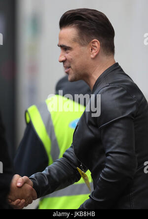 Colin Farrell at the U2 concert at Croke Park in Dublin Stock Photo - Alamy