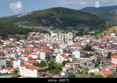 Central Greece, Distomo, elevated town view Stock Photo - Alamy