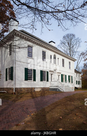 The Ford Mansion in Morristown, New Jersey, a historic building used as ...