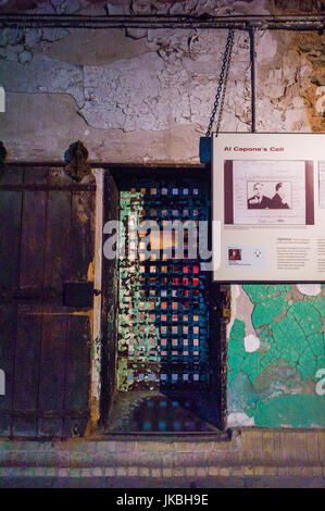 Gangster Al Capone's prison cell. Eastern State Penitentiary ...