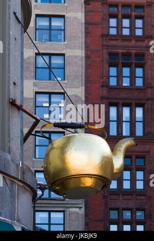 USA Boston Massachusetts Tea Kettle Starbucks Fast Food Restaurant ...