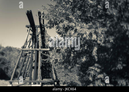 Georgia, Athens, The Murmur Trestle, 1880 railroad trestle featured on ...