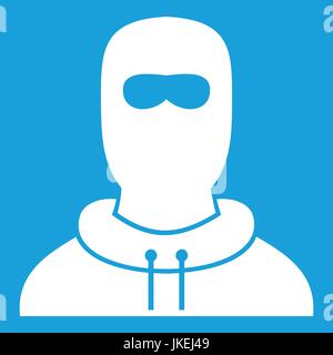 Man in balaclava icon, simple style Stock Vector Image & Art - Alamy