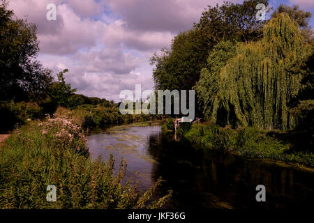 fordwich fishing lakes in the small town of fordwich in the civil Stock ...