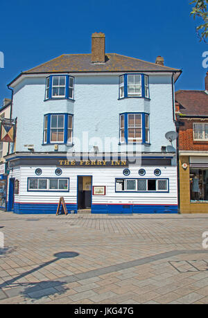 The Ferry Inn pub - Shoreham-by-Sea , Sussex , England UK Stock Photo ...