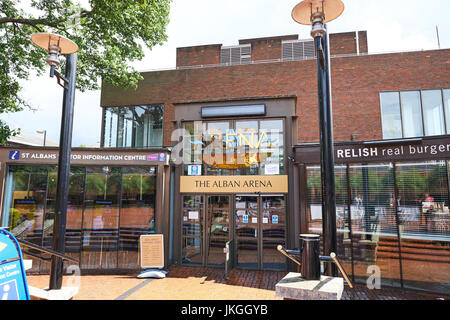 The Alban Arena, Civic Close, St Albans, Hertfordshire, UK Stock Photo ...