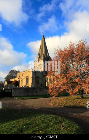 All Saint's Church, Kings Cliffe, Northamptonshire Stock Photo - Alamy
