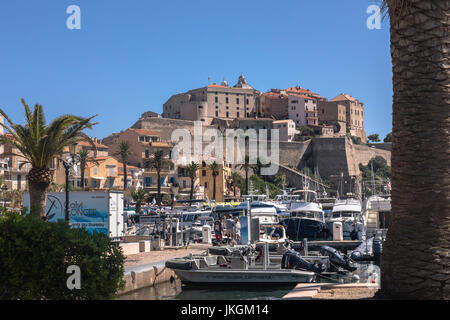The Citadel, Calvi, Haute-Corse, Corsica, France Stock Photo - Alamy