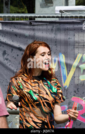 Kate Nash greeting her fans at the Liverpool International Music ...