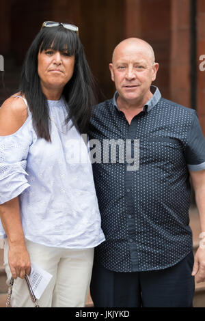 Bernadette Boylan, daughter of victim Betty Boylan, arriving at the ...