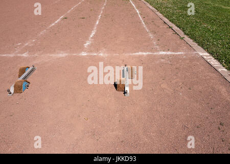 The Cinder Track Stock Photo - Alamy
