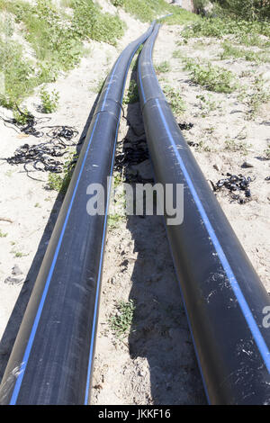 new large diameter corrugated pvc sewer pipe splitter in deep ...