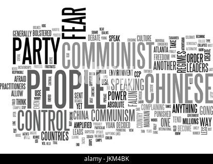 Communism word cloud concept. Vector illustration Stock Vector Image ...