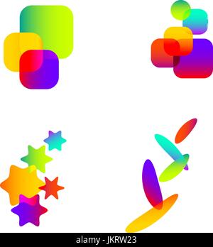 Red polygonal geometric speech bubble, stock vector Stock Vector Image ...