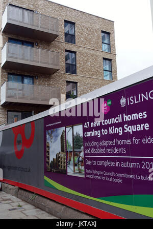 Social housing development at Islington Square, designed by FAT, New ...