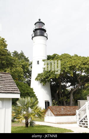 The Key West lighthouse is located in Key West, Florida. The first Key ...