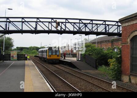 Redcar railway station Stock Photo - Alamy
